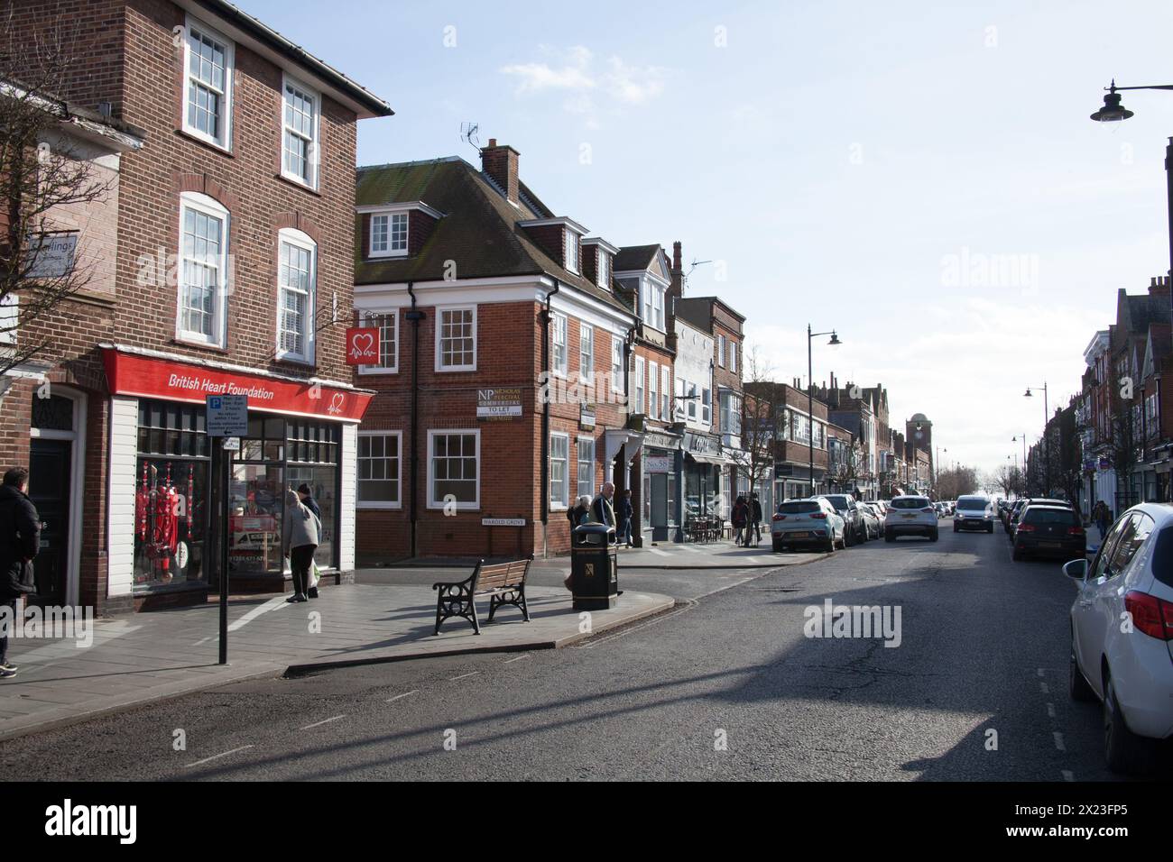 Views of the shops in Frinton, Essex in the United Kingdom Stock Photo ...