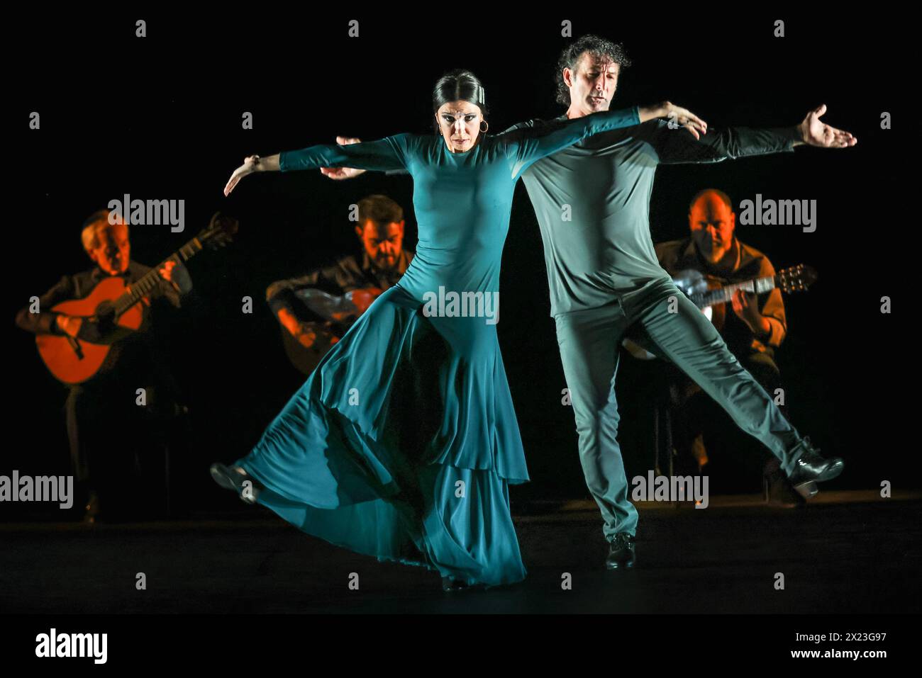Paco Pena, 'Solera', scene danced by Adriana Bilbao and Angel Muñoz ...