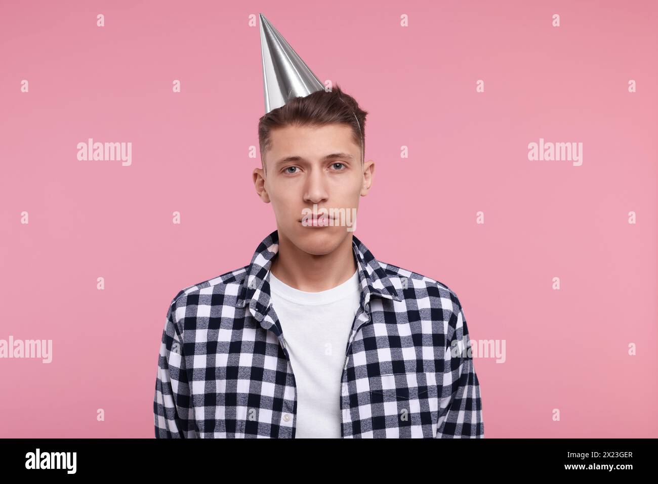 Sad lonely man at party hi-res stock photography and images - Alamy
