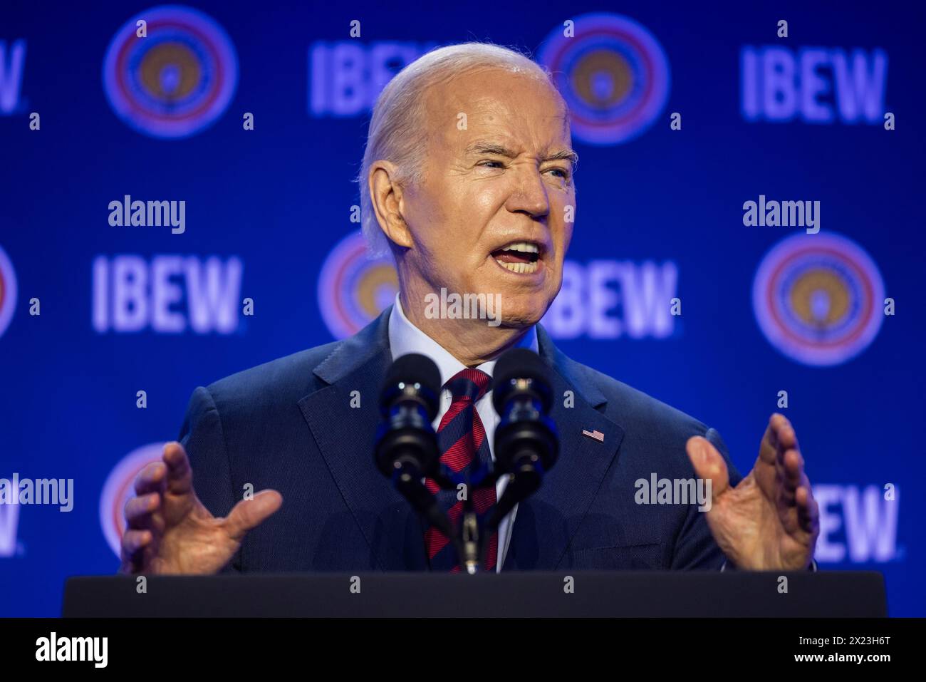 President Joe Biden speaks at the International Brotherhood of ... President Joe Biden speaks at the International Brotherhood of ...