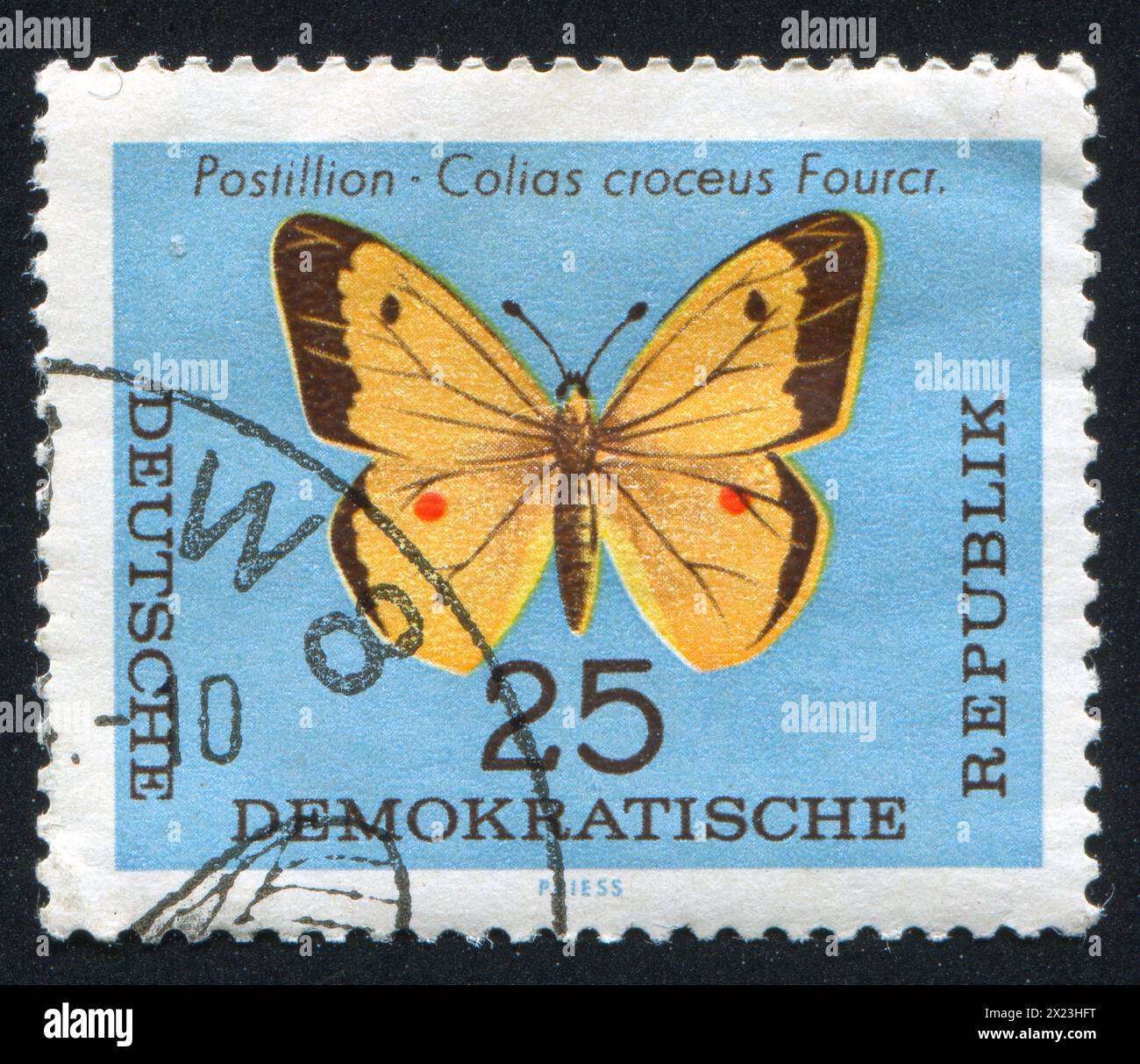 GERMANY - CIRCA 1963: stamp printed by Germany, shows Postilion, circa ...