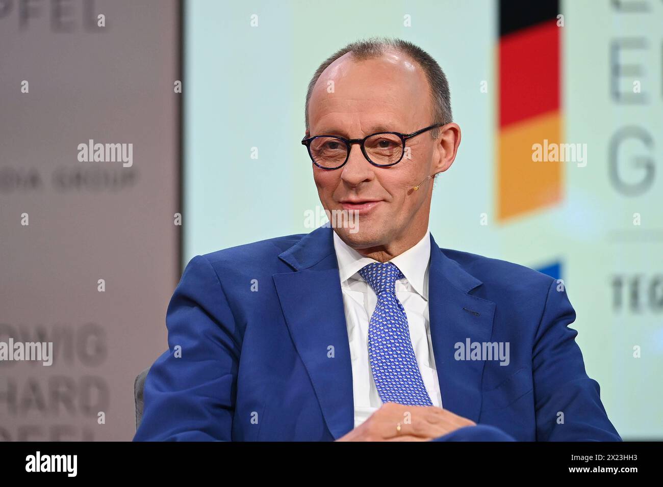 Friedrich Merz, MdB, Vorsitzender der CDU Deutschlands, Einzelbild,angeschnittenes Einzelmotiv ...