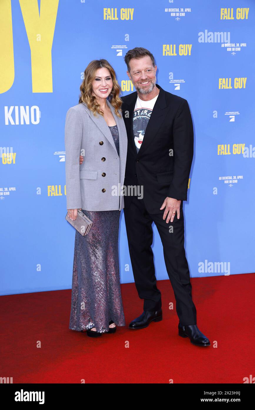Kelly McCormick und David Leitch bei der „The Fall Guy" Kino Premiere ...