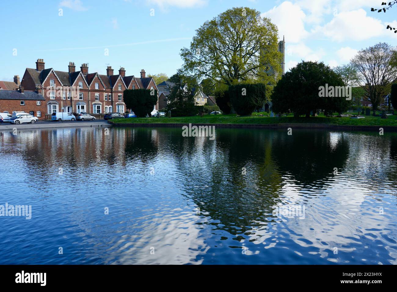 The pond known as The Crammer, claimed to be site of the 18th-century ...
