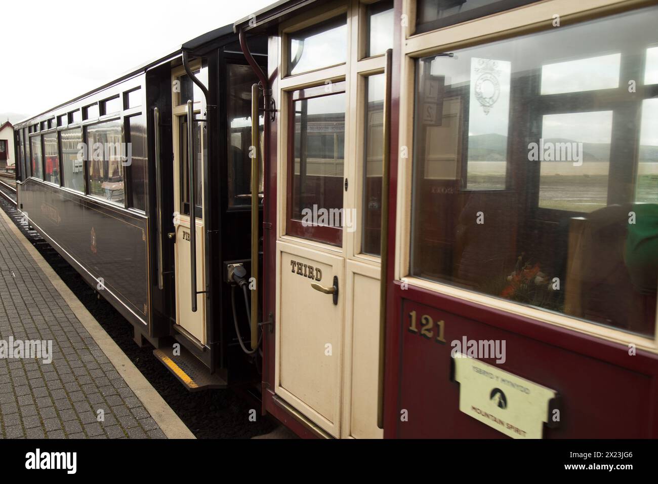 Welsh Highland Railway Stock Photo - Alamy