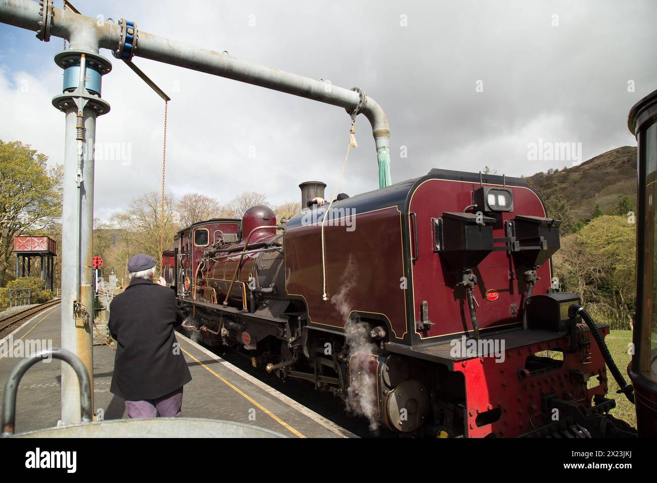 Welsh Highland Railway Stock Photo - Alamy