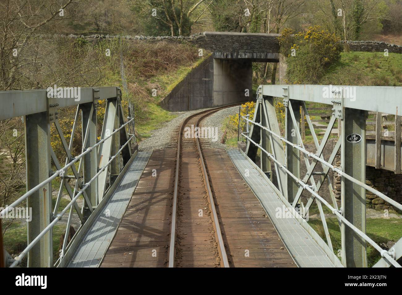 Welsh Highland Railway Stock Photo - Alamy