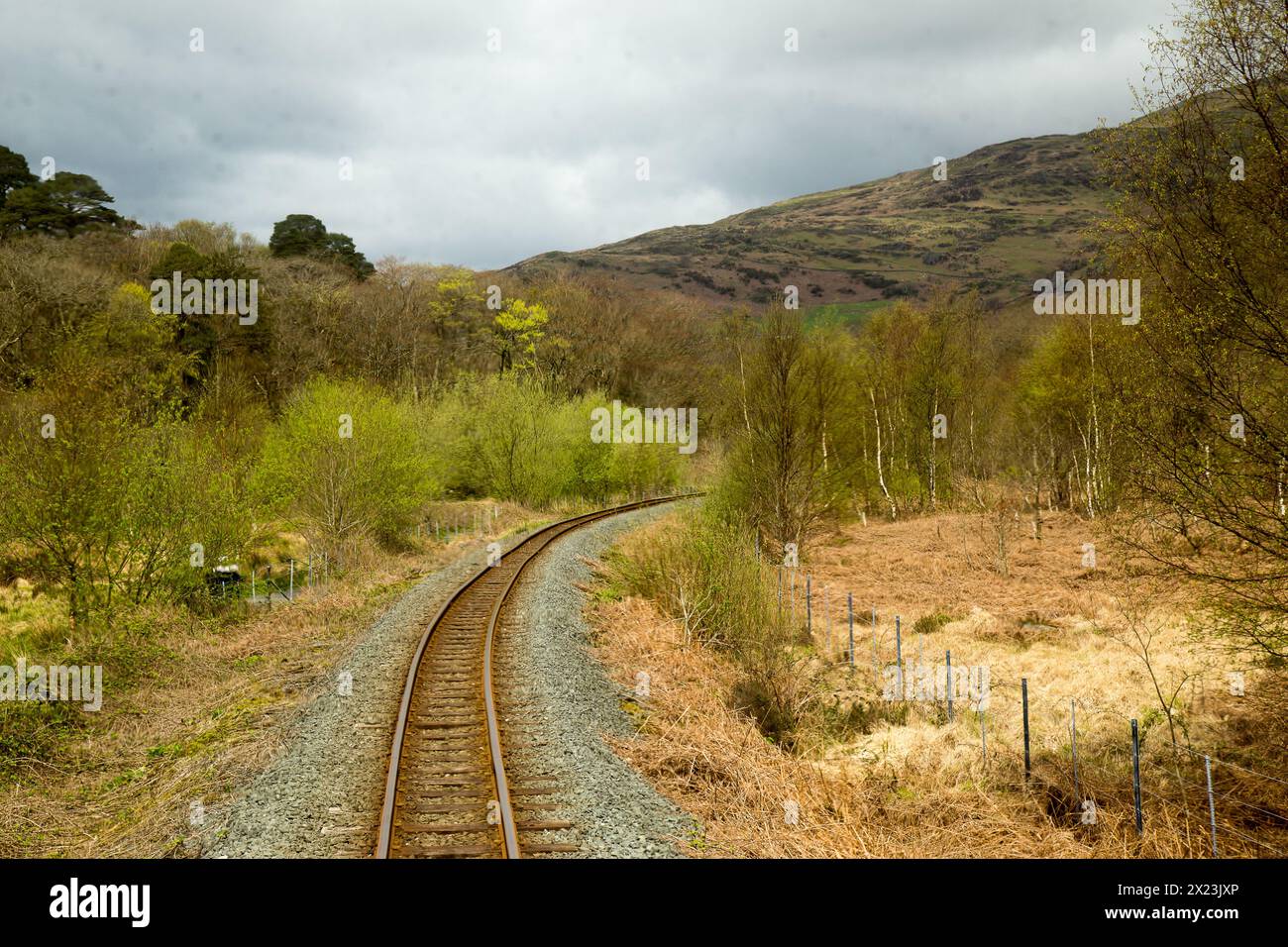 Welsh Highland Railway Stock Photo - Alamy