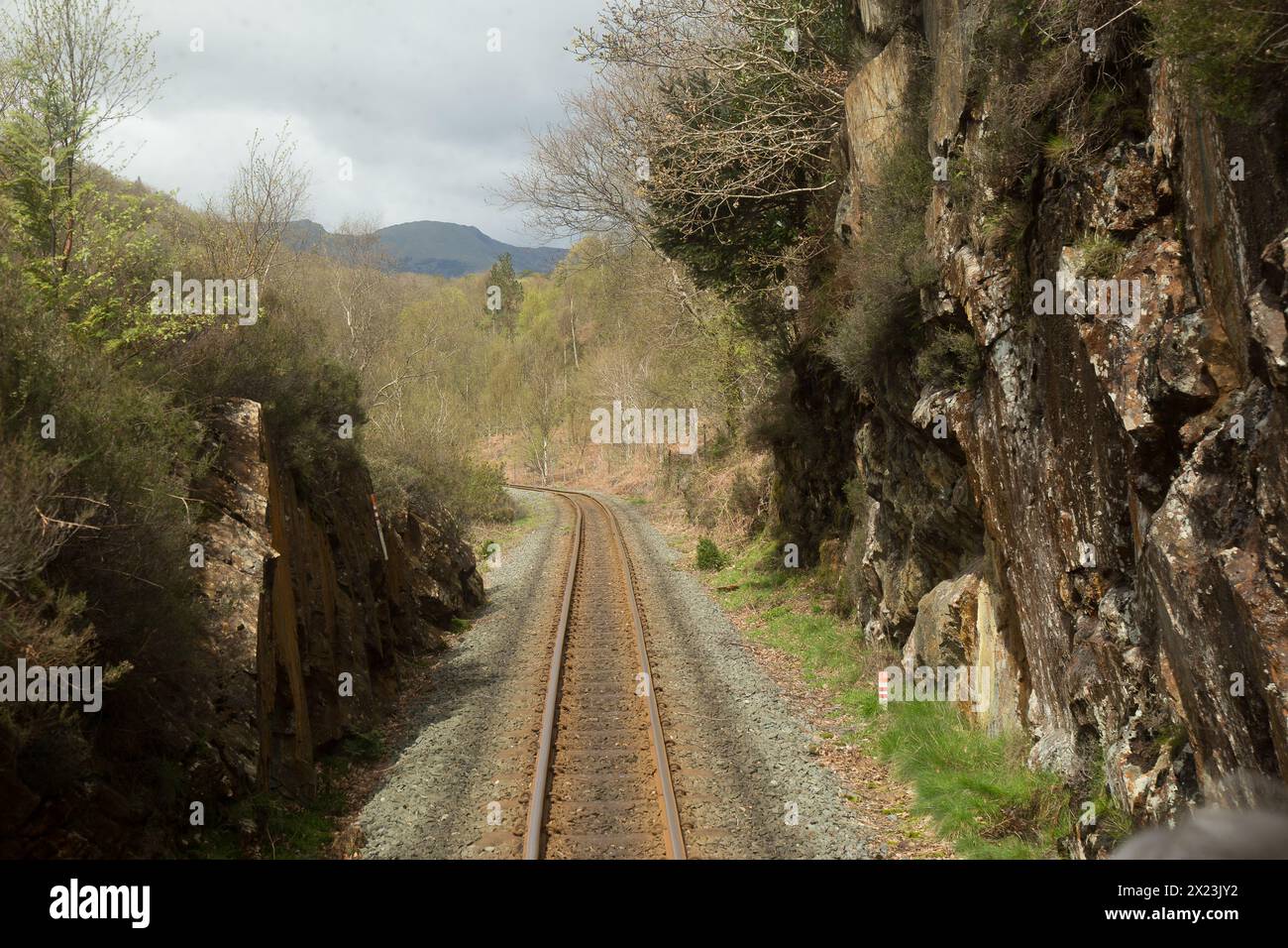 Welsh Highland Railway Stock Photo - Alamy