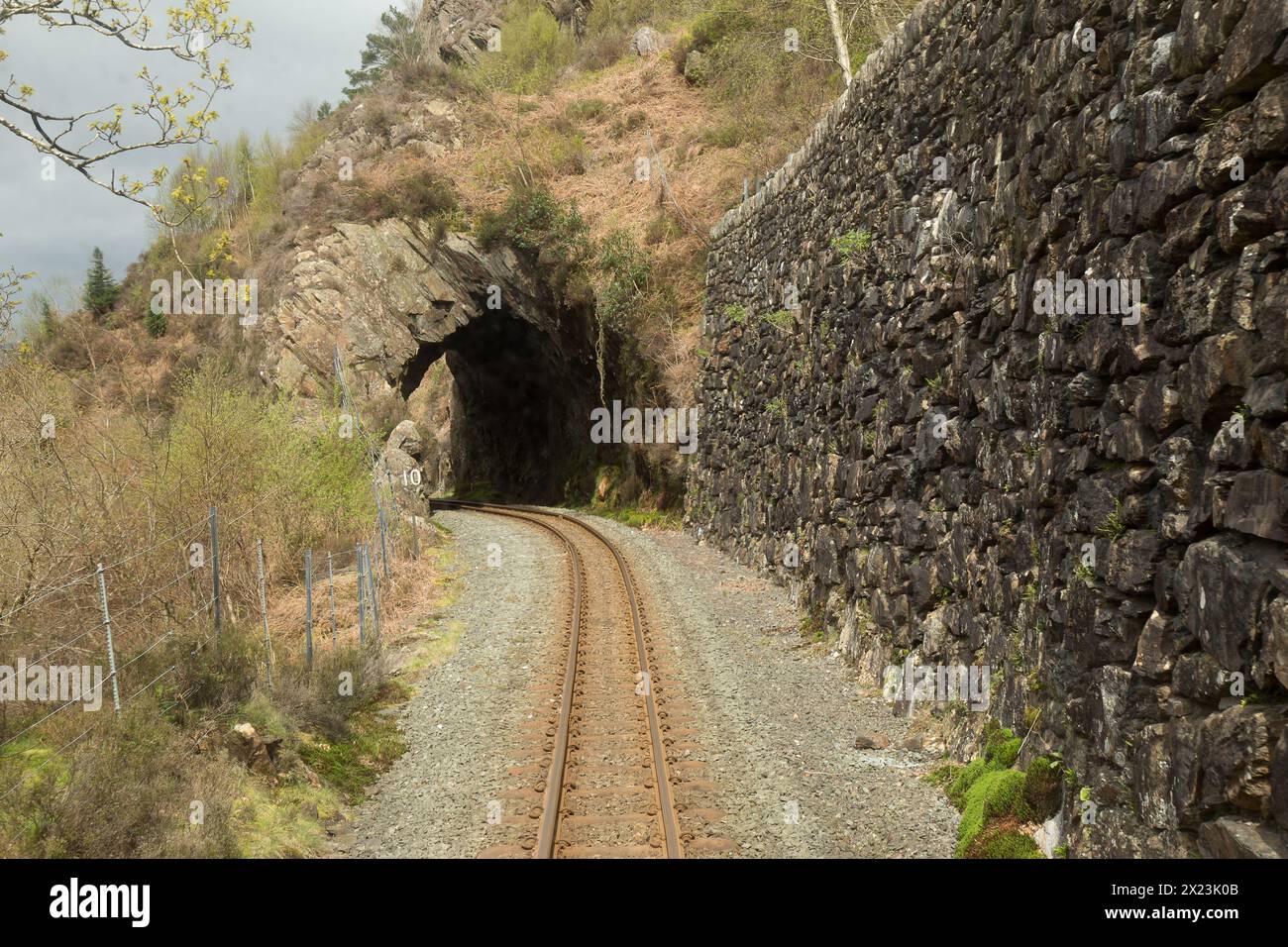 Welsh Highland Railway Stock Photo - Alamy