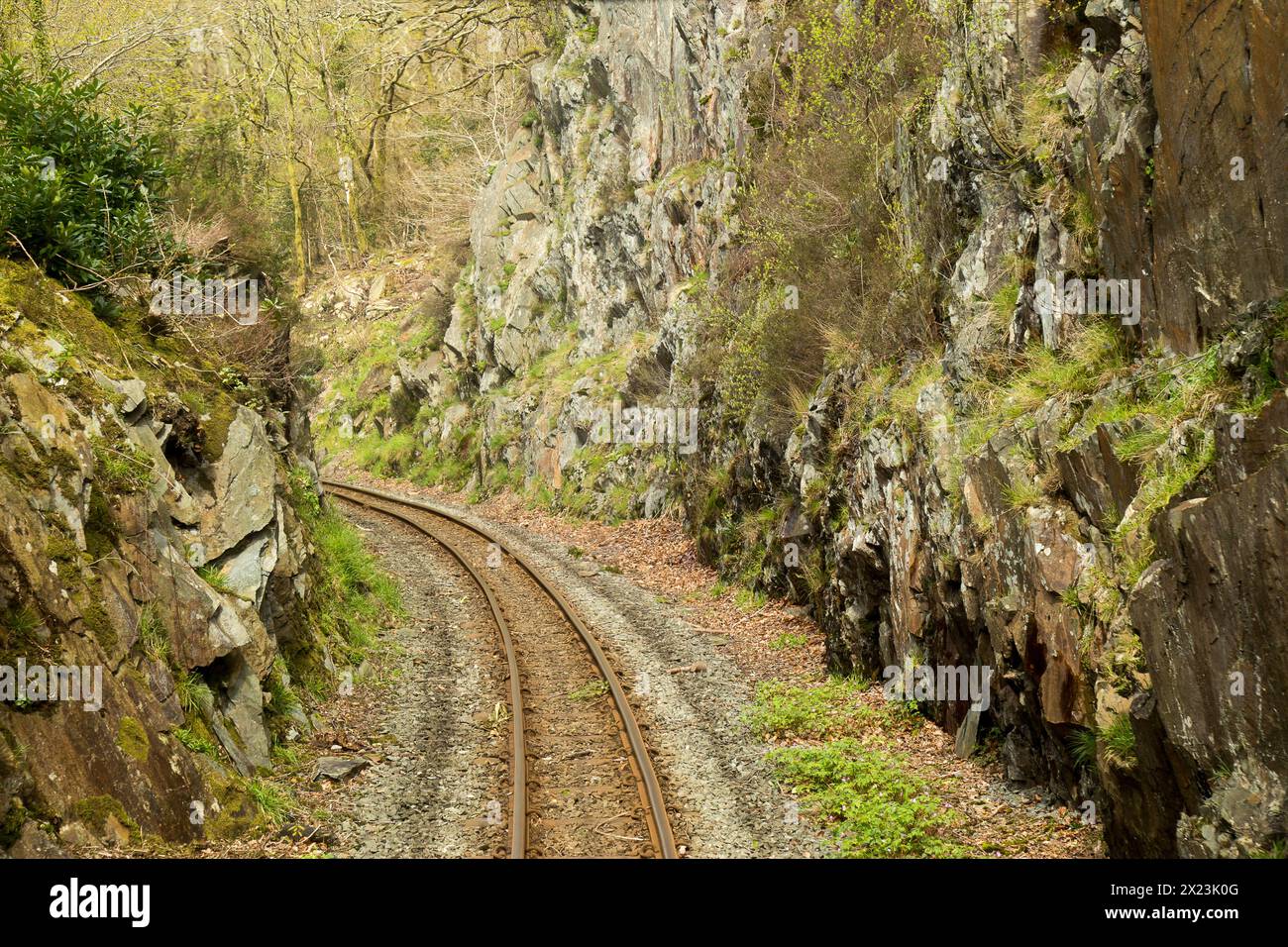 Welsh Highland Railway Stock Photo - Alamy