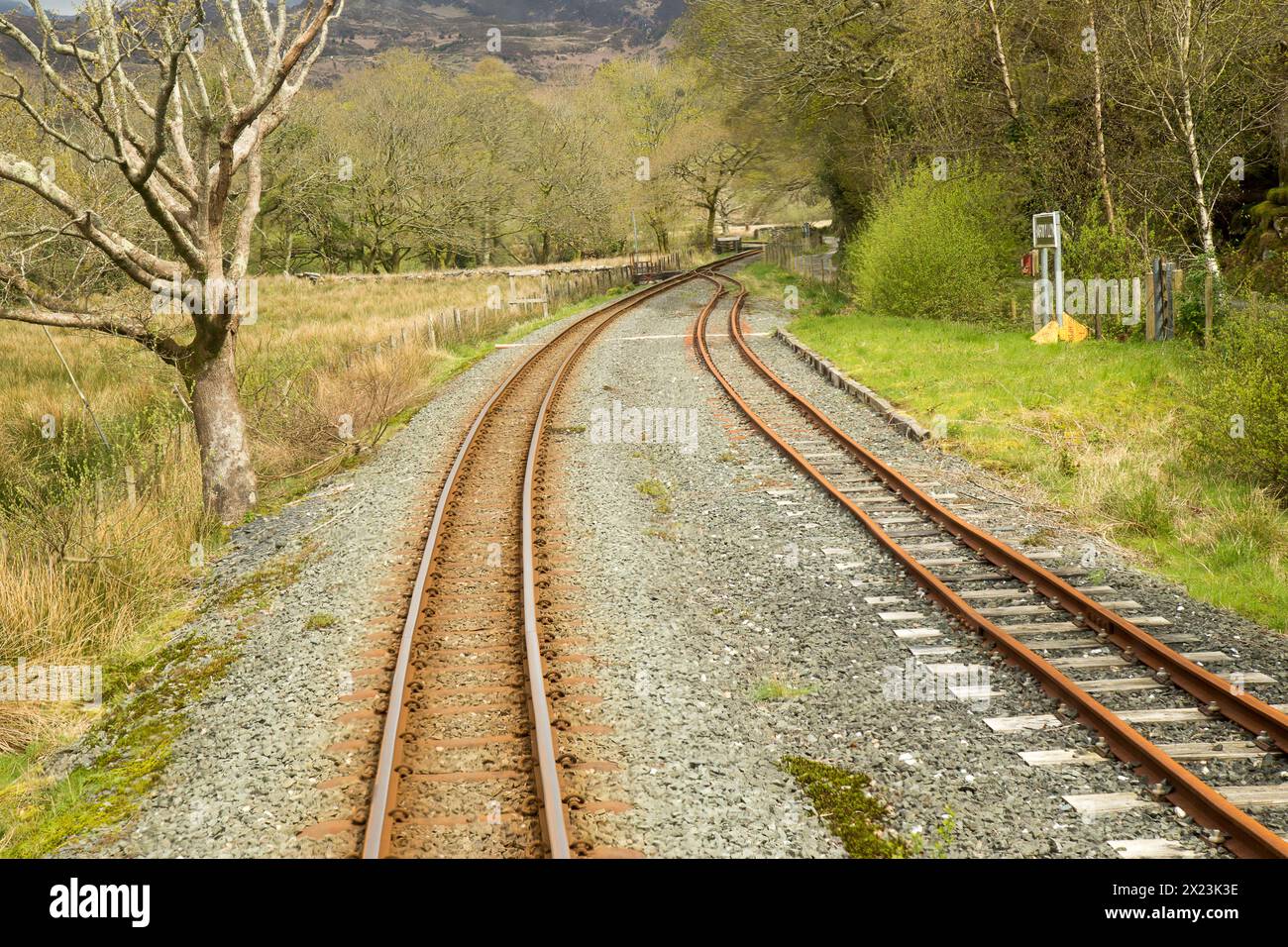 Welsh Highland Railway Stock Photo - Alamy