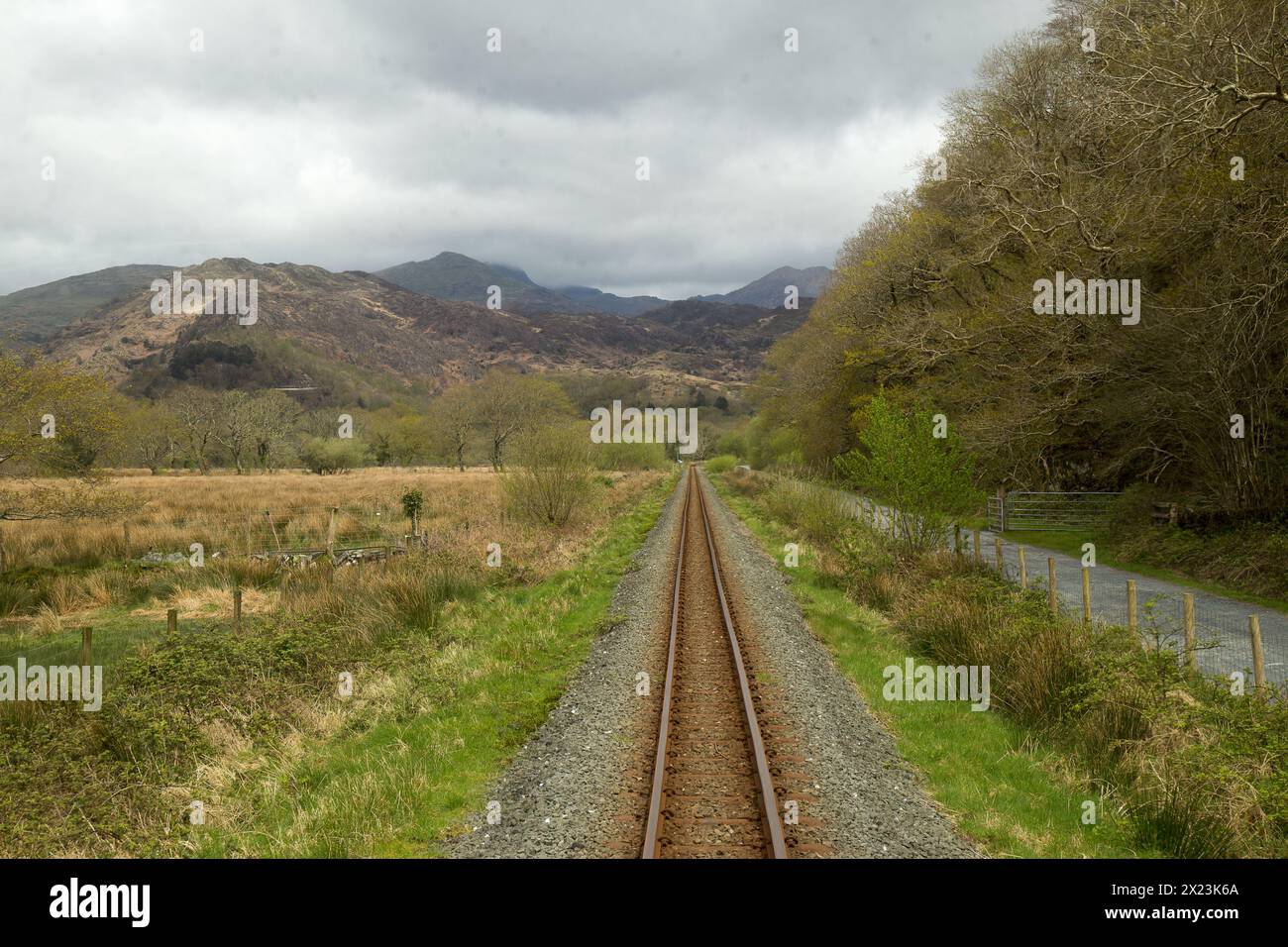 Welsh Highland Railway Stock Photo - Alamy
