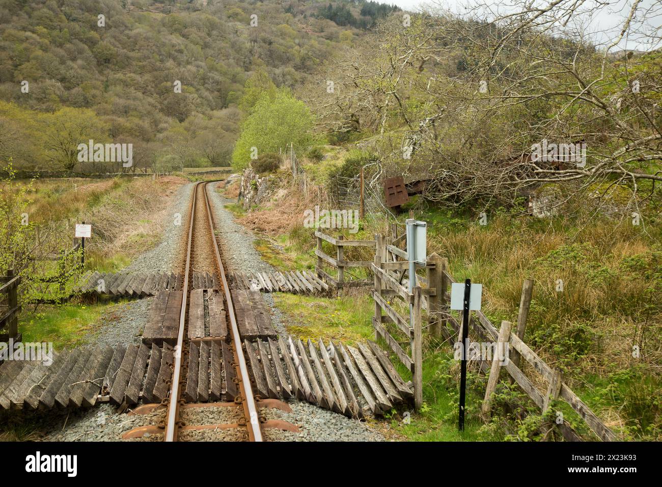 Welsh Highland Railway Stock Photo - Alamy