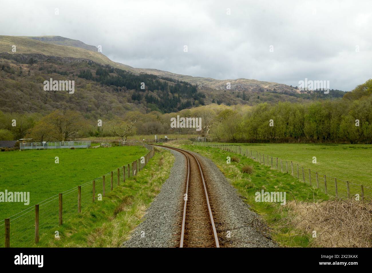 Welsh Highland Railway Stock Photo - Alamy