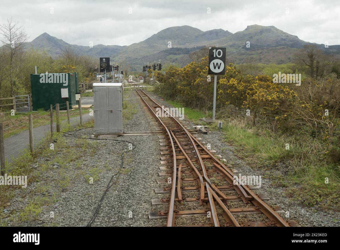 Welsh Highland Railway Stock Photo - Alamy