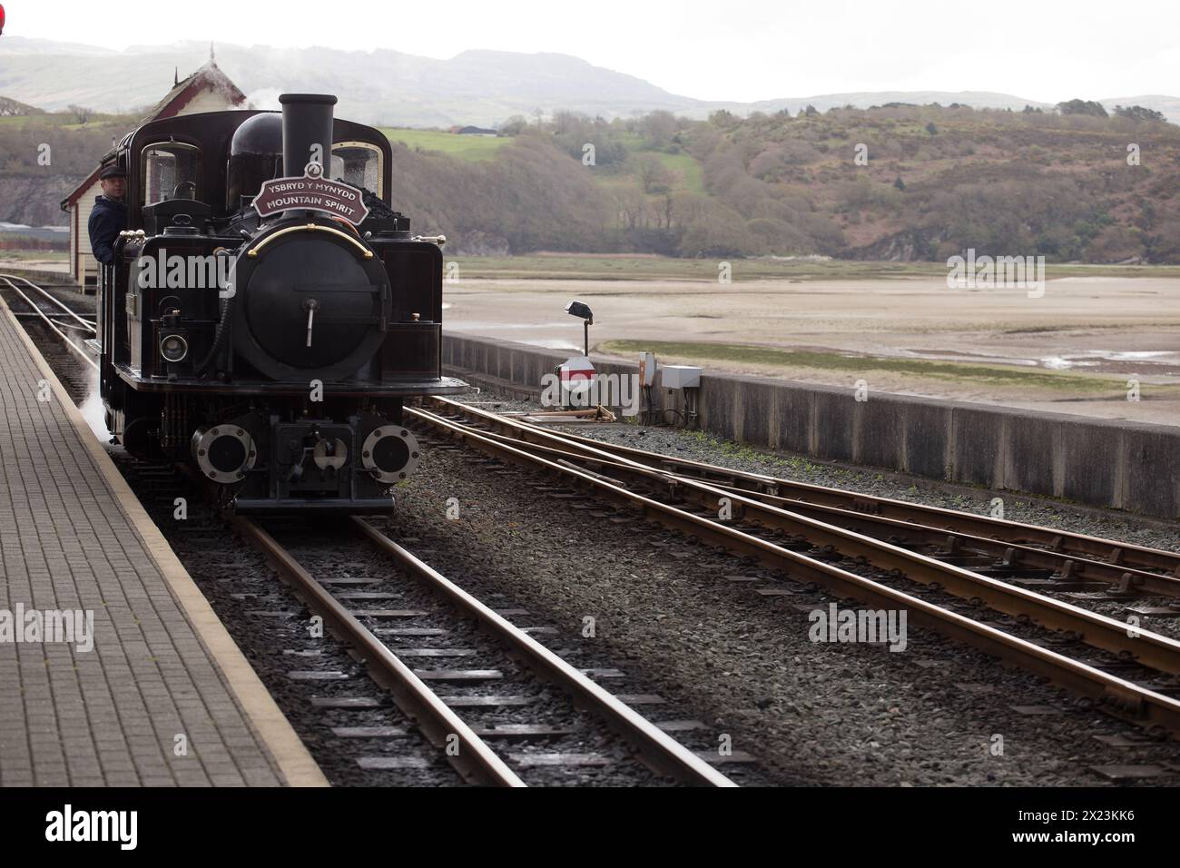 Welsh Highland Railway Stock Photo - Alamy