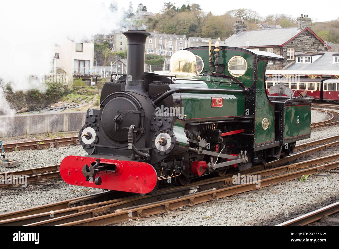 Welsh Highland Railway Stock Photo - Alamy