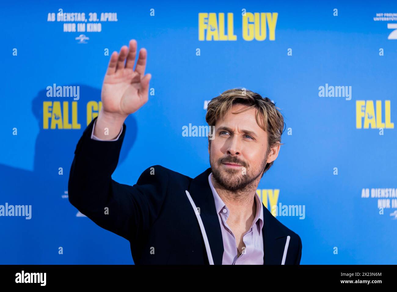 Berlin, Germany. 19th Apr, 2024. Ryan Gosling, actor, comes to the ...
