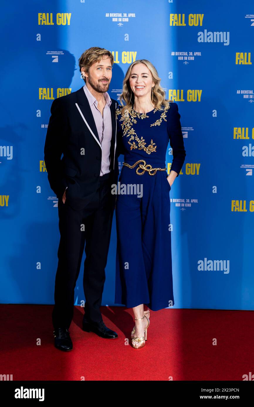Berlin, Germany. 19th Apr, 2024. Ryan Gosling, actor, and Emily Blunt ...