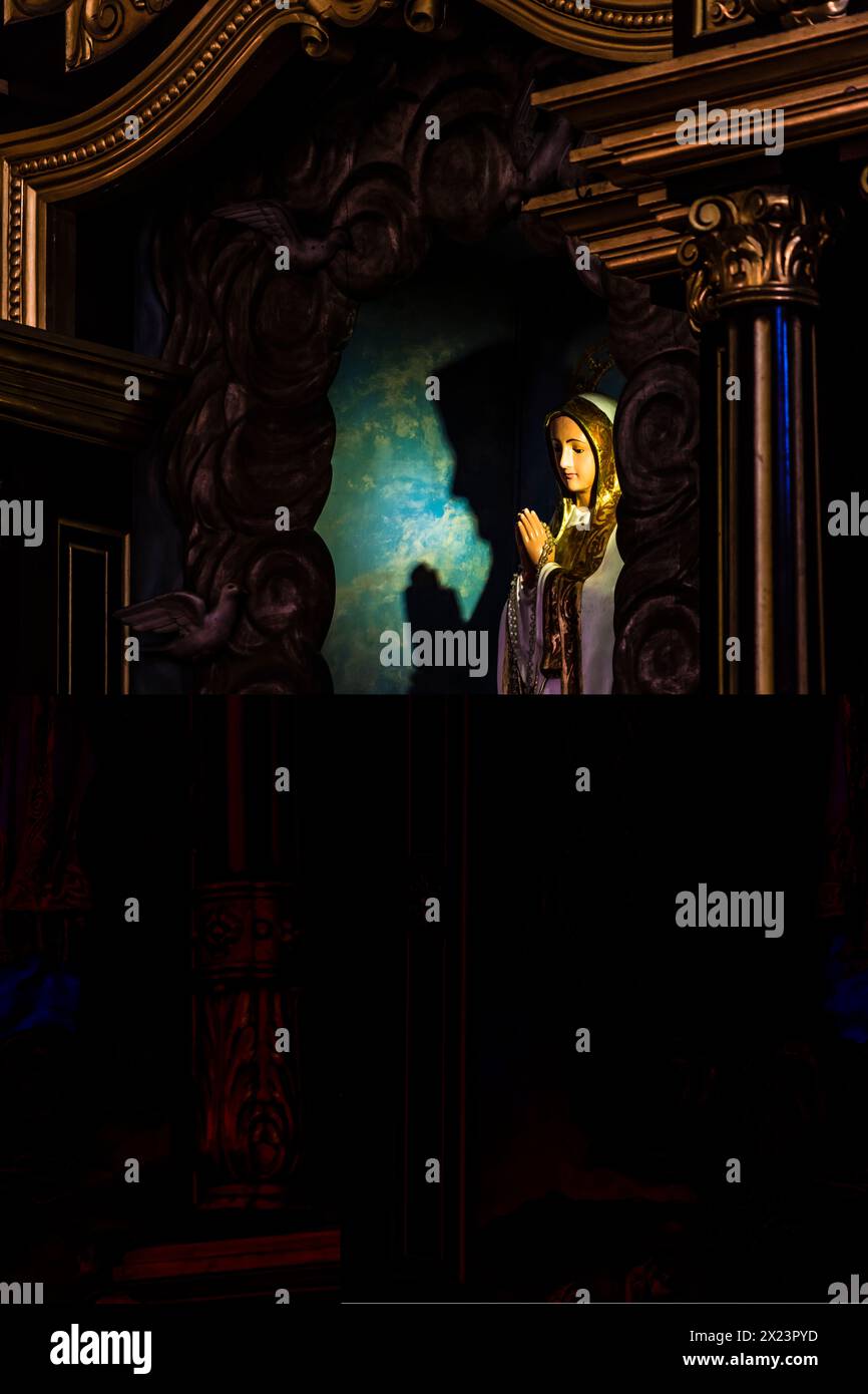 Standing madonna figure on hi-res stock photography and images - Alamy