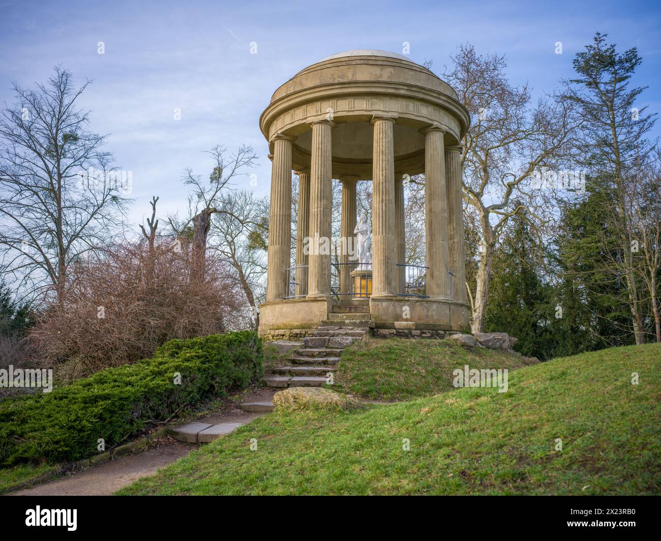 Temple of Venus in Wörlitzer Park, Wörlitz, Saxony-Anhalt, Germany ...