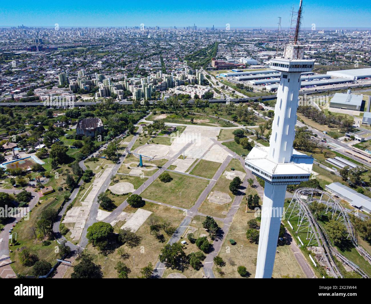 abandoned interama city park tower and highway parks and games buenos ...