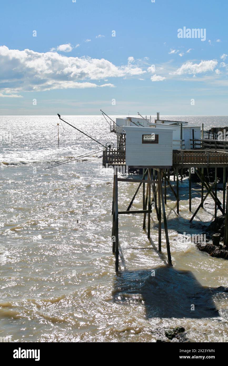 The Carrelets of Royan, Charente Maritime, France Stock Photo - Alamy