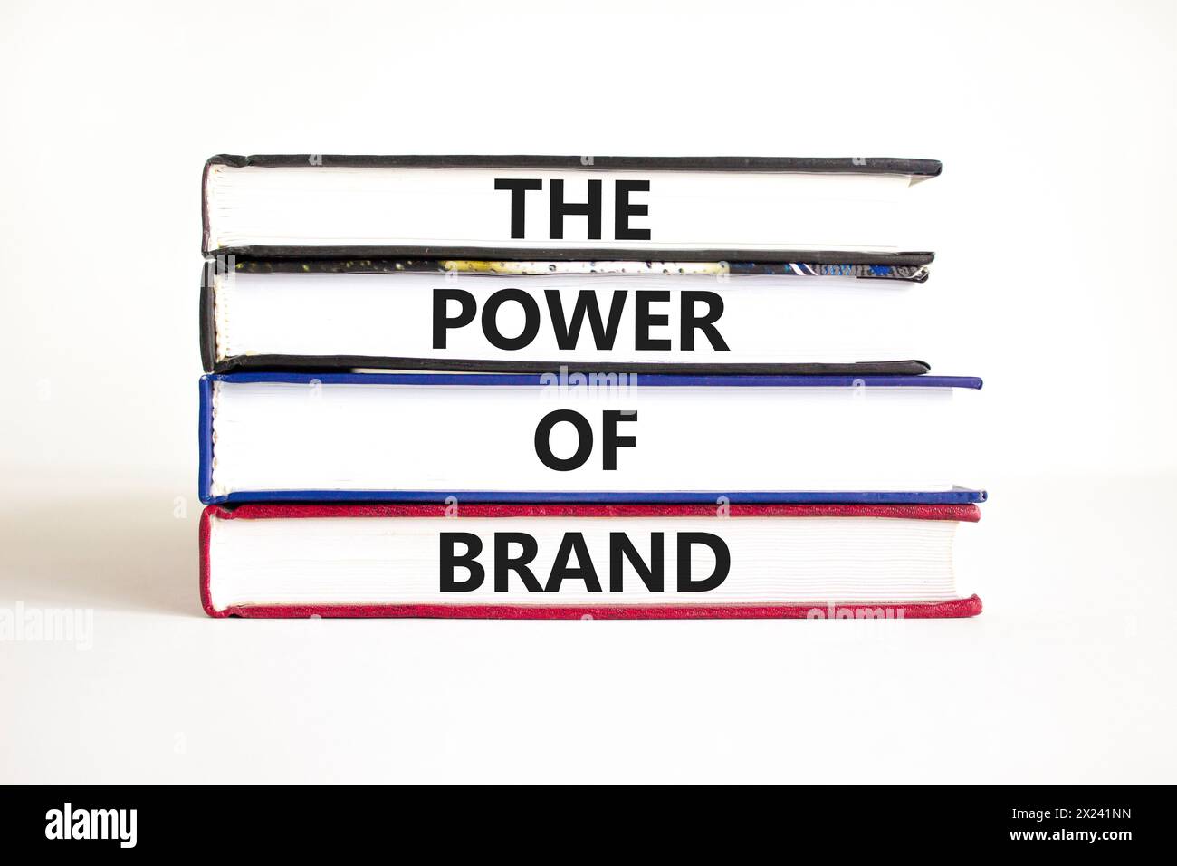 The power of brand symbol. Concept words The power of brand on ...