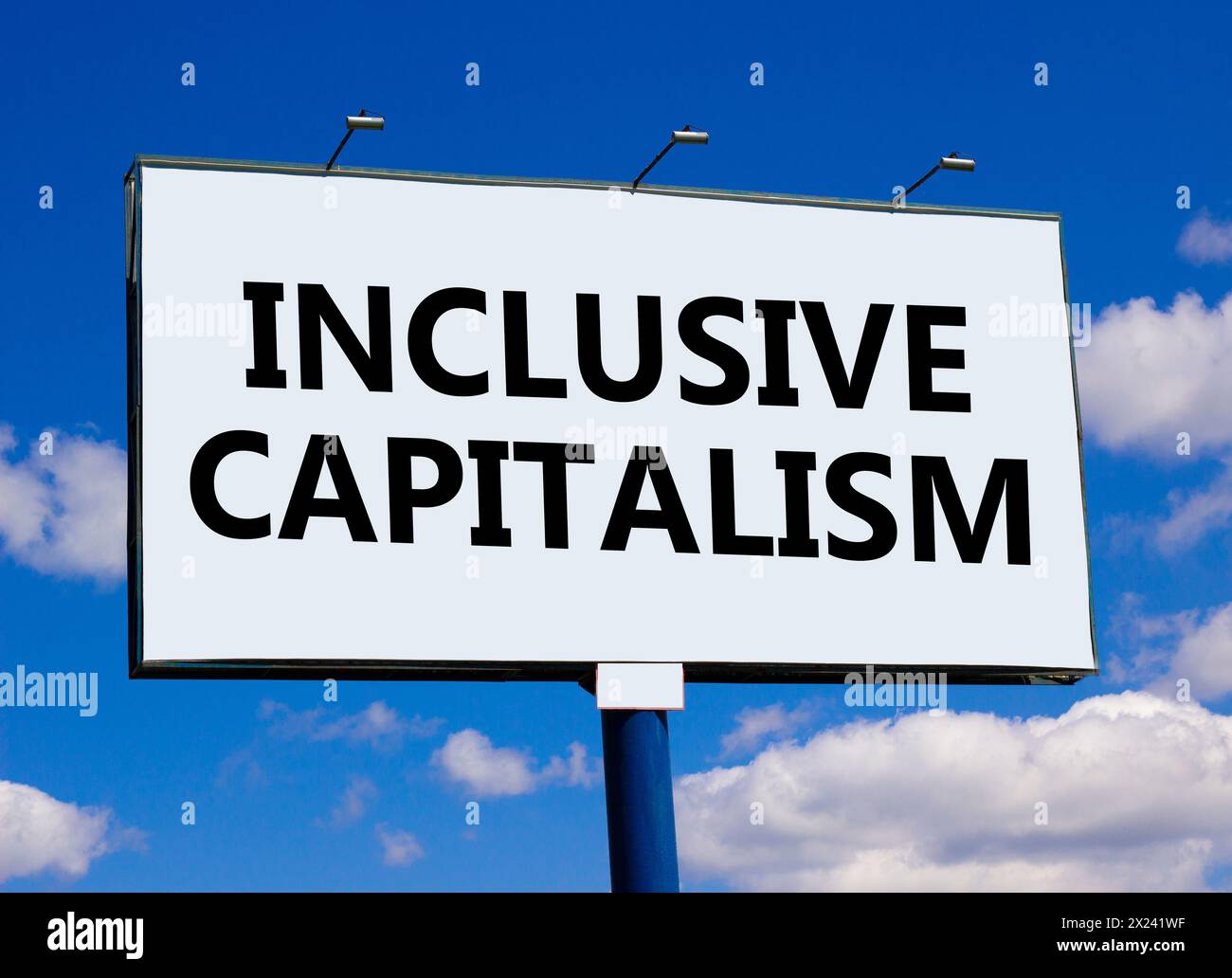 Inclusive capitalism symbol. Concept words Inclusive capitalism on ...