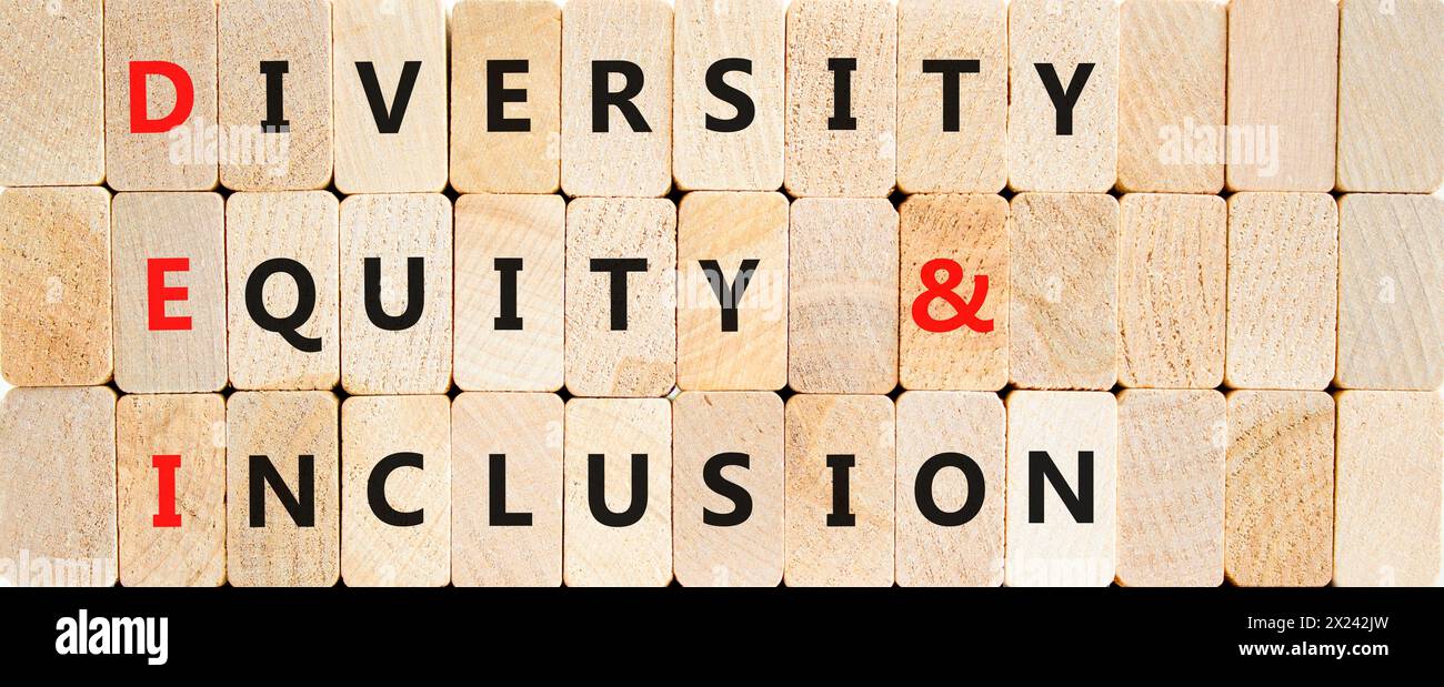 DEI diversity equity and inclusion symbol. Concept words DEI diversity ...