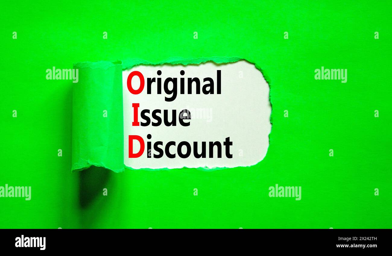 OID original issue discount symbol. Concept words OID original issue ...