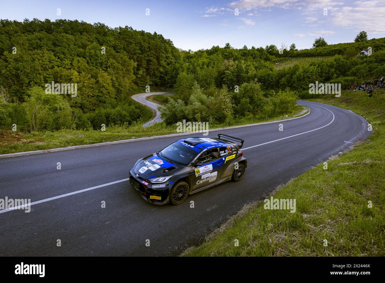 22 PAJARI Sami, MALKONEN Enni, Toyota Yaris Rally2, action during the ...