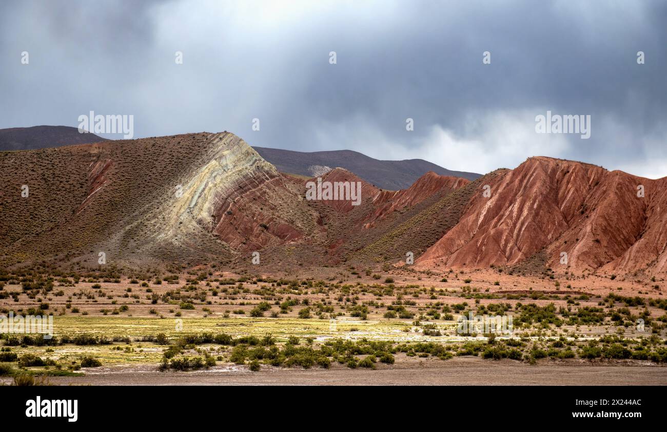 Bolivian Andes between the towns of Uyuni and Potosí Stock Photo - Alamy