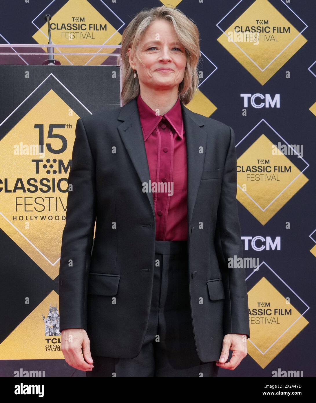 Los Angeles, USA. 19th Apr, 2024. at the Jodie Foster Hand And ...