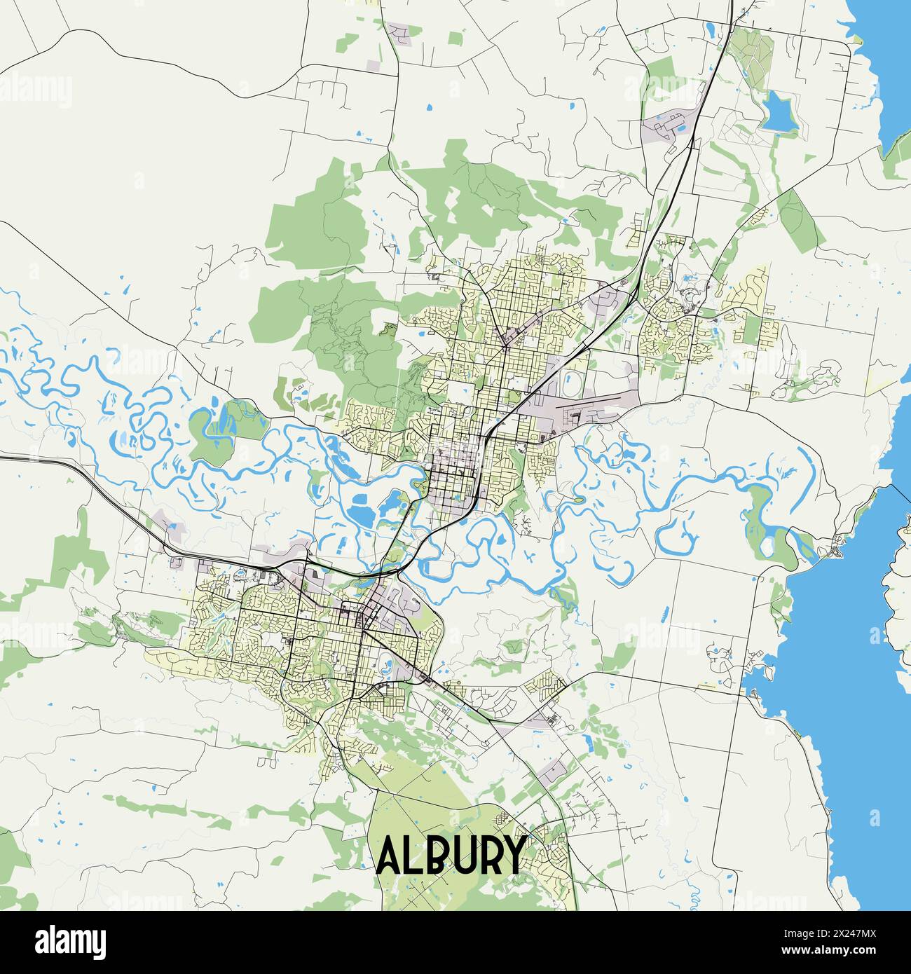 New south wales australia map hi-res stock photography and images - Alamy