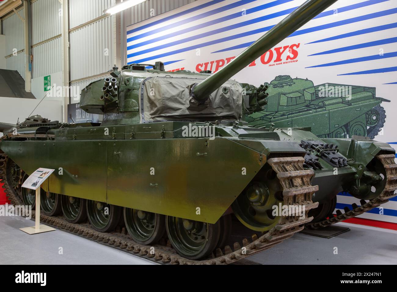 Bovington.Dorset.United Kingdom.February 25th 2024.A Centurion Mark 5/1 ...
