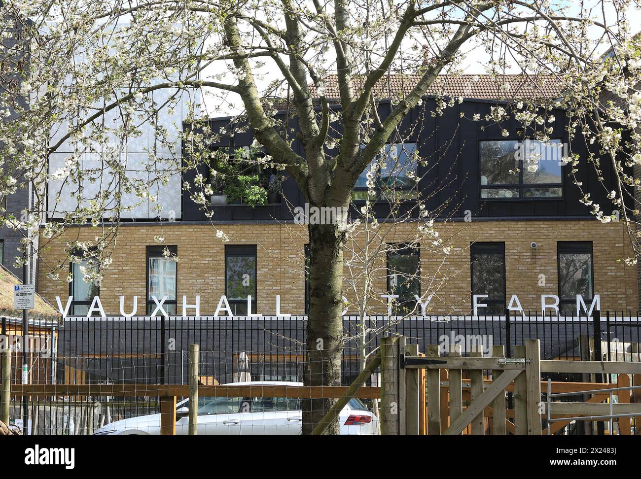 Vauxhall City Farm, one of the oldest and most central city farms, in ...