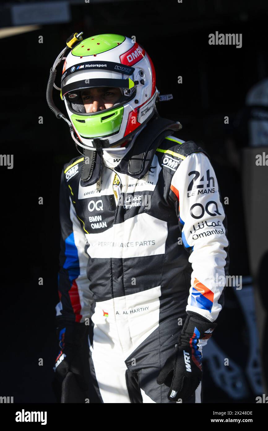 AL HARTHY Ahmad (omn) Team WRT, BMW M4 GT3, portrait during the 2024 6 ...