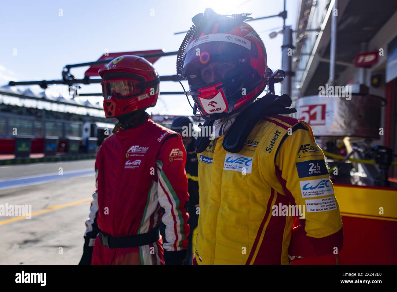 KUBICA Robert (pol), AF Corse, Ferrari 499P, portrait during the 2024 6 ...