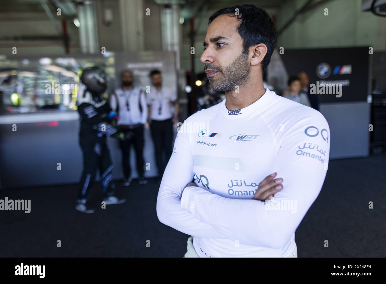 AL HARTHY Ahmad (omn) Team WRT, BMW M4 GT3, portrait during the 2024 6 ...