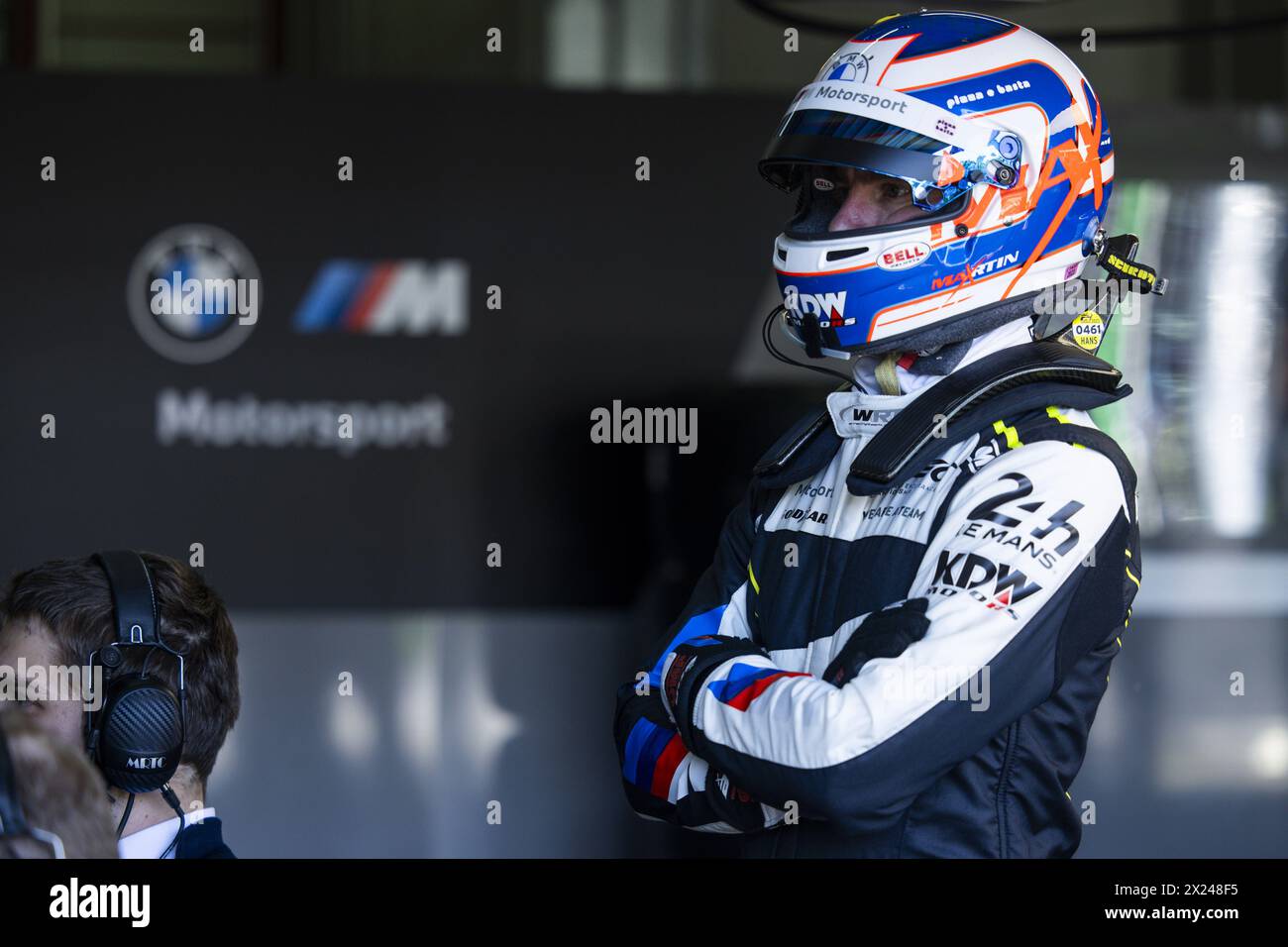 MARTIN Maxime (bel), Team WRT, BMW M4 GT3, portrait during the 2024 6 ...