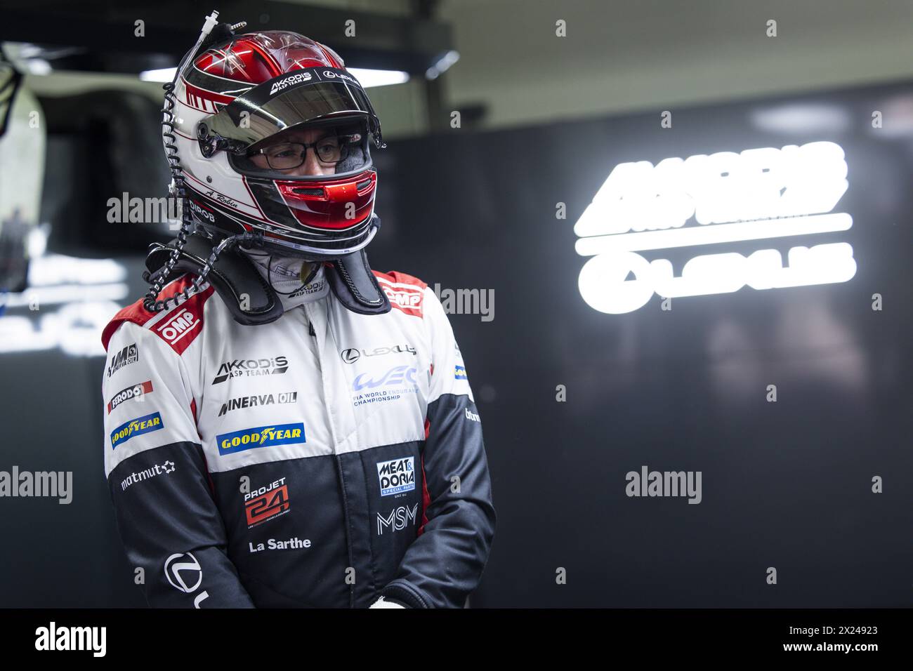 ROBIN Arnold (fra), Akkodis ASP Team, Lexus RC F GT3, portrait during ...
