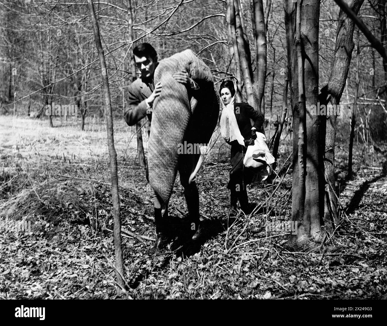 The curse of the living corpse Black and White Stock Photos & Images ...