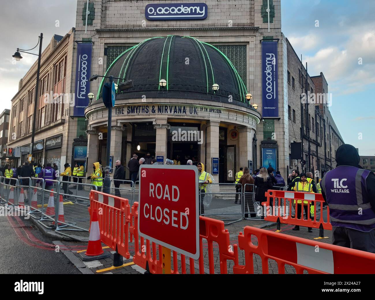 Heavy security presence as the O2 Brixton Academy reopened its doors ...