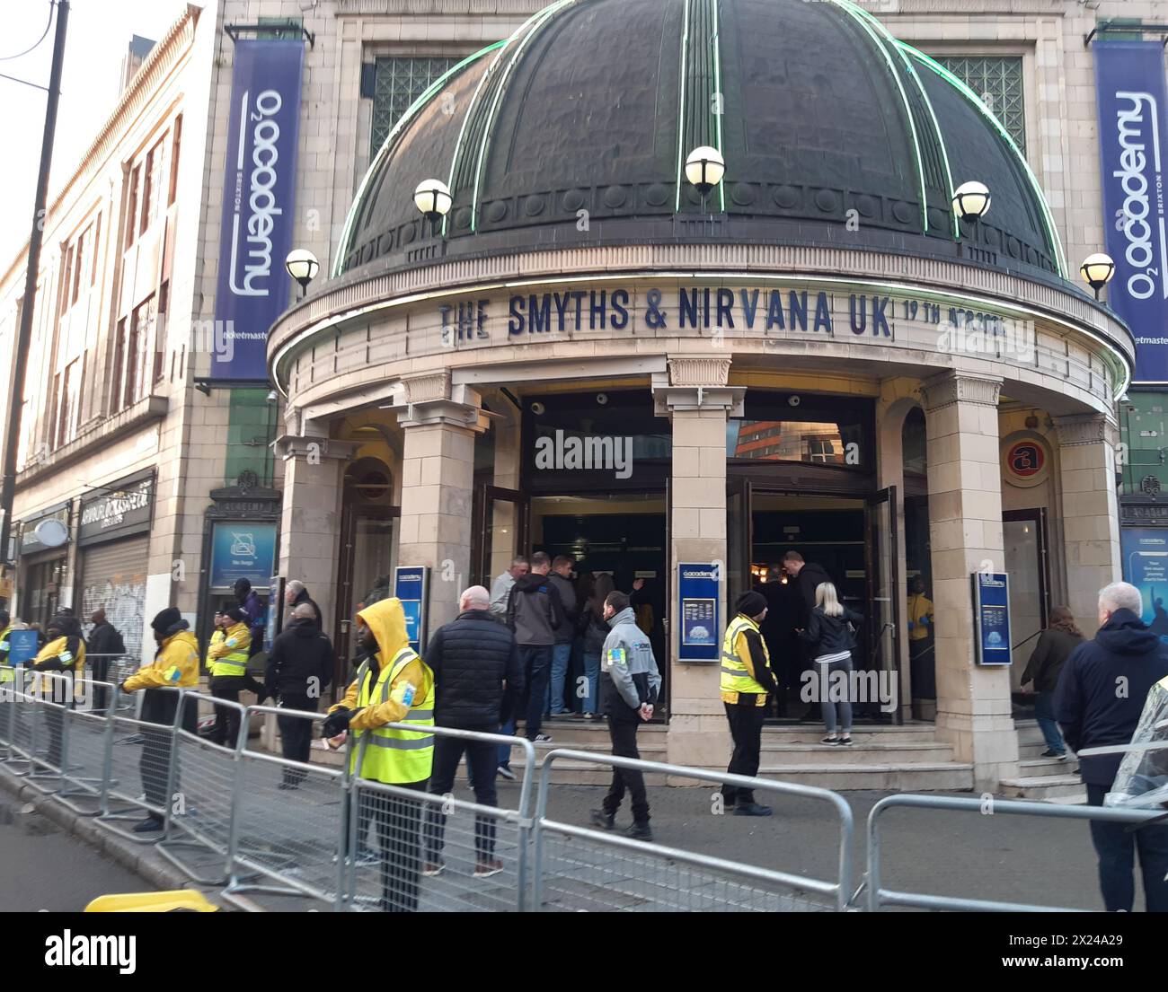 Heavy security presence as the O2 Brixton Academy reopened its doors ...