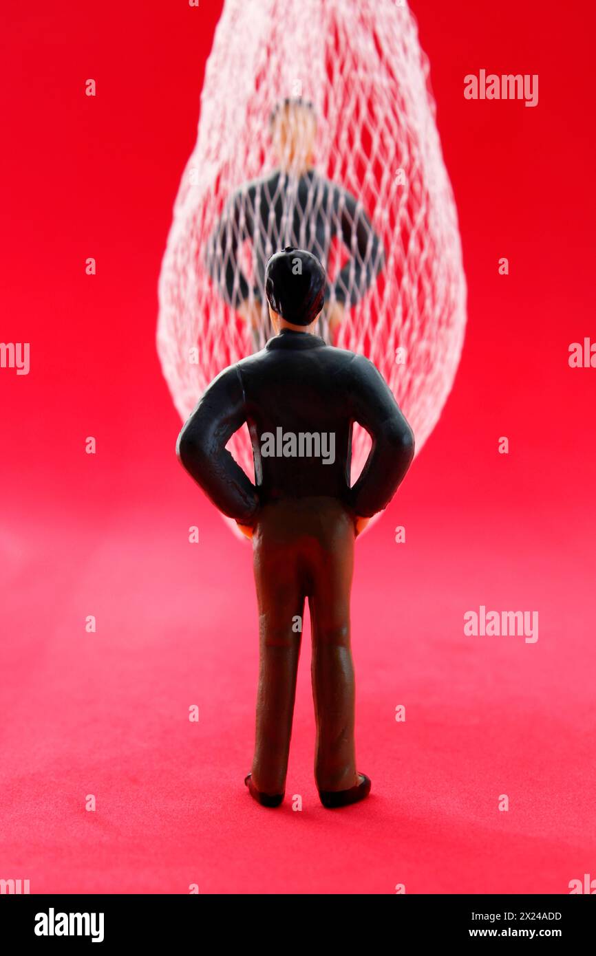 Trapped man hi-res stock photography and images - Alamy