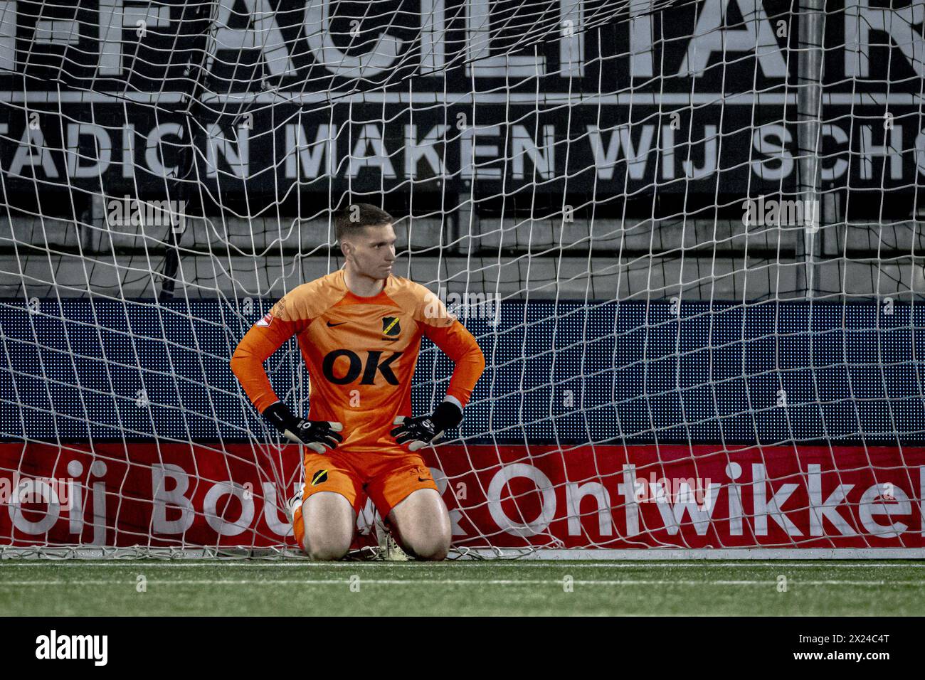 DEN BOSCH, Netherlands. 19th Apr, 2024. football, Stadium de Vliert ...