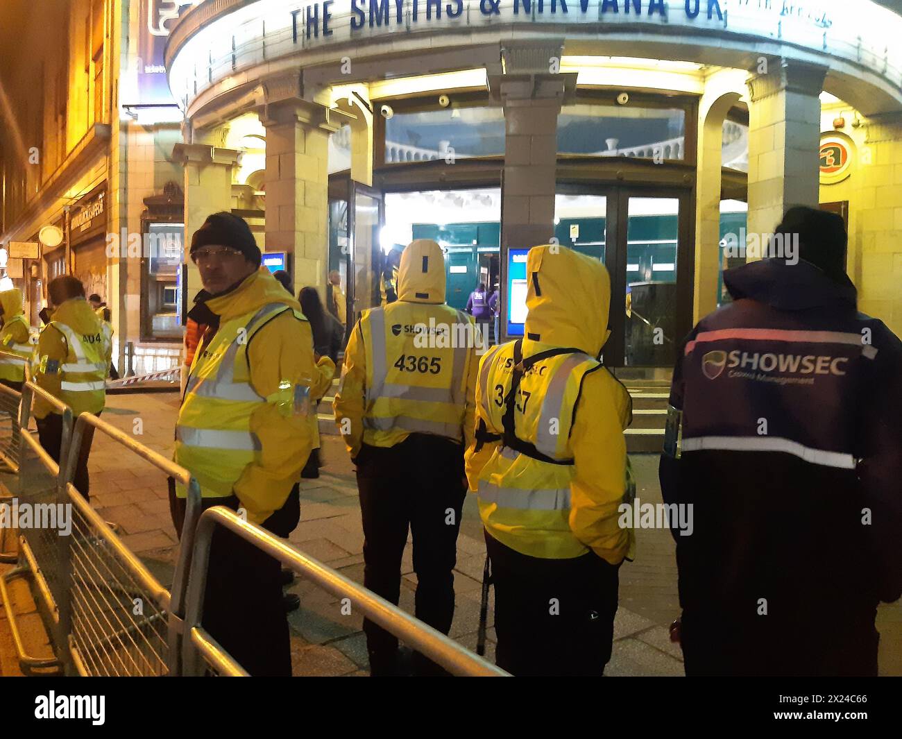 Heavy security presence as the O2 Brixton Academy reopened its doors ...