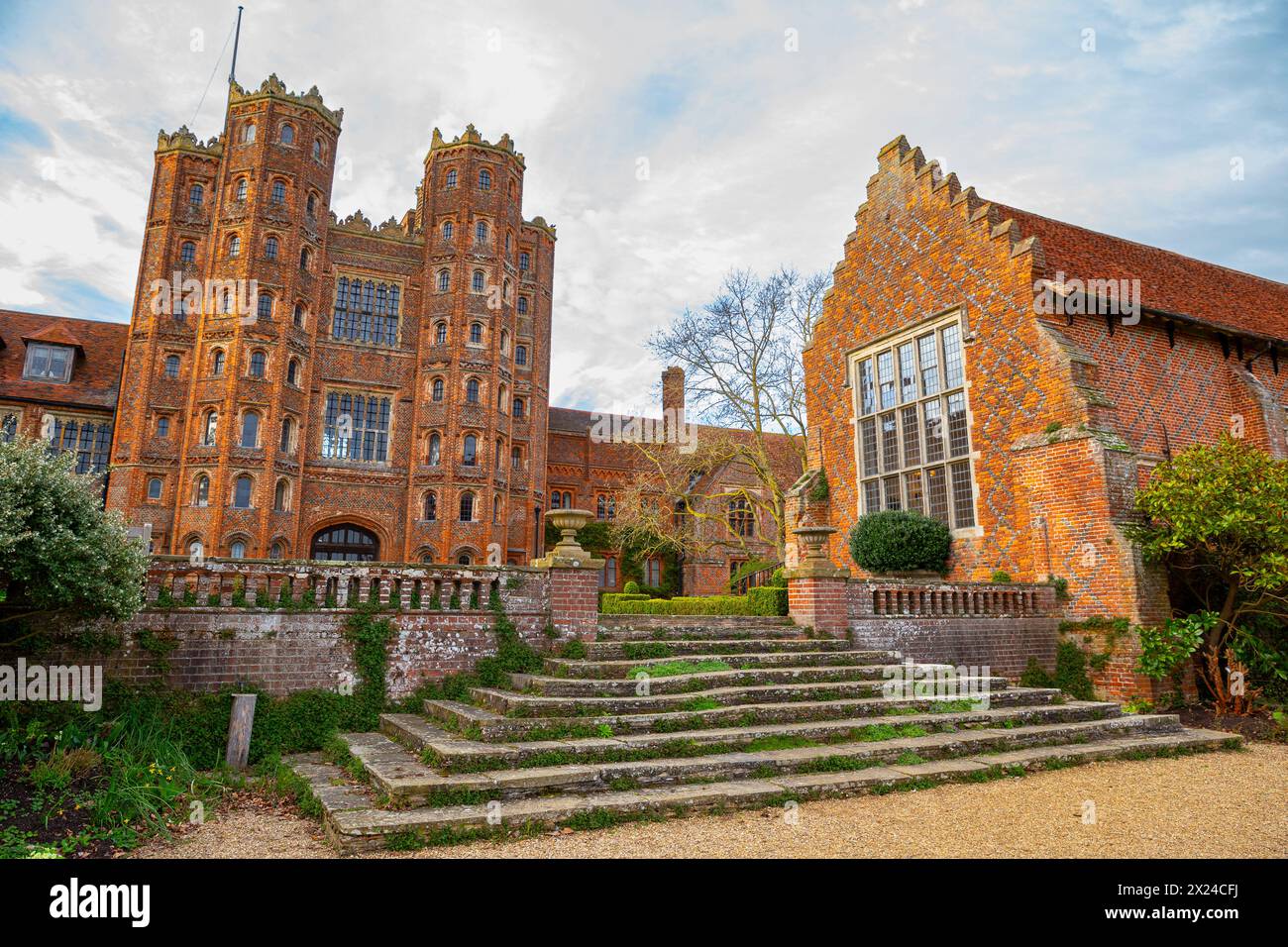 Layer Marney Tower wedding venue Stock Photo - Alamy